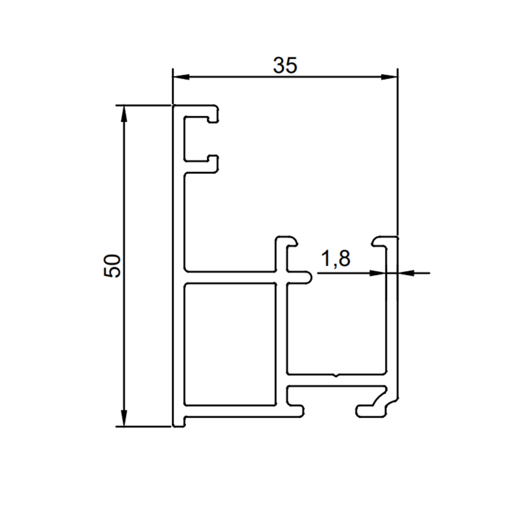 2028 – Glass Carrier Profile – GNS Profil